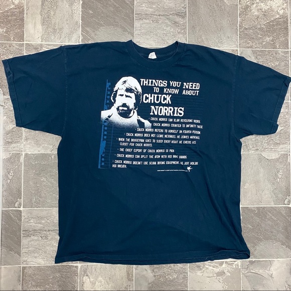 Shirts | Mens Things To Know About Chuck Norris Shirt | Poshmark